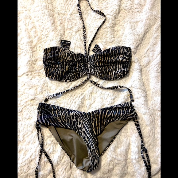 Victoria's Secret | Swim | Zebra Print Victoria Secret Bathing Suit ...